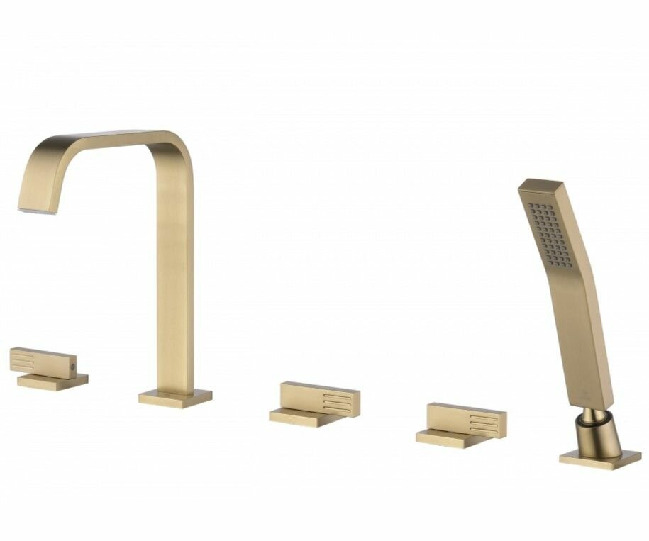 Смеситель на борт ванны GANZER GZ01133-S