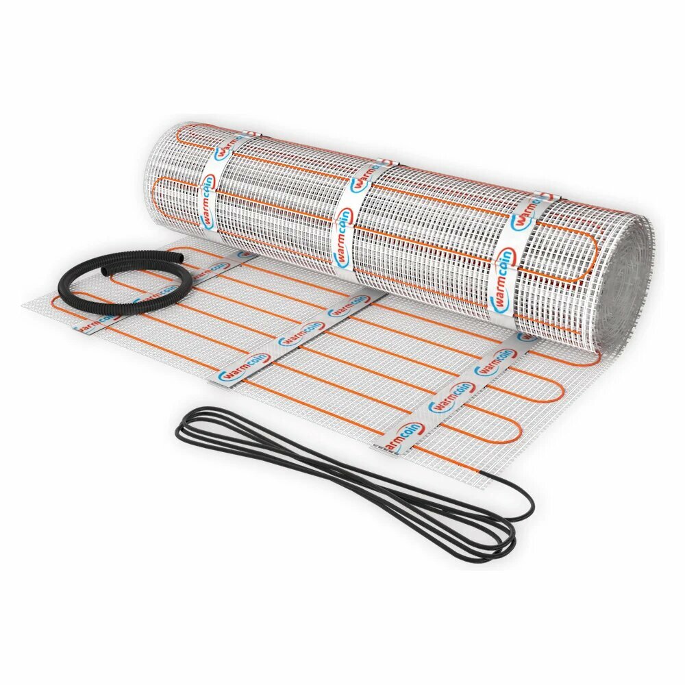 Warmcoin Маты ECO (полиэтиленовая упаковка) | двухжильные | 160Вт/м. кв. | 4,0м. кв. Экомат_4 Мат Warmcoin ECO 4,0м2 (ПУ)