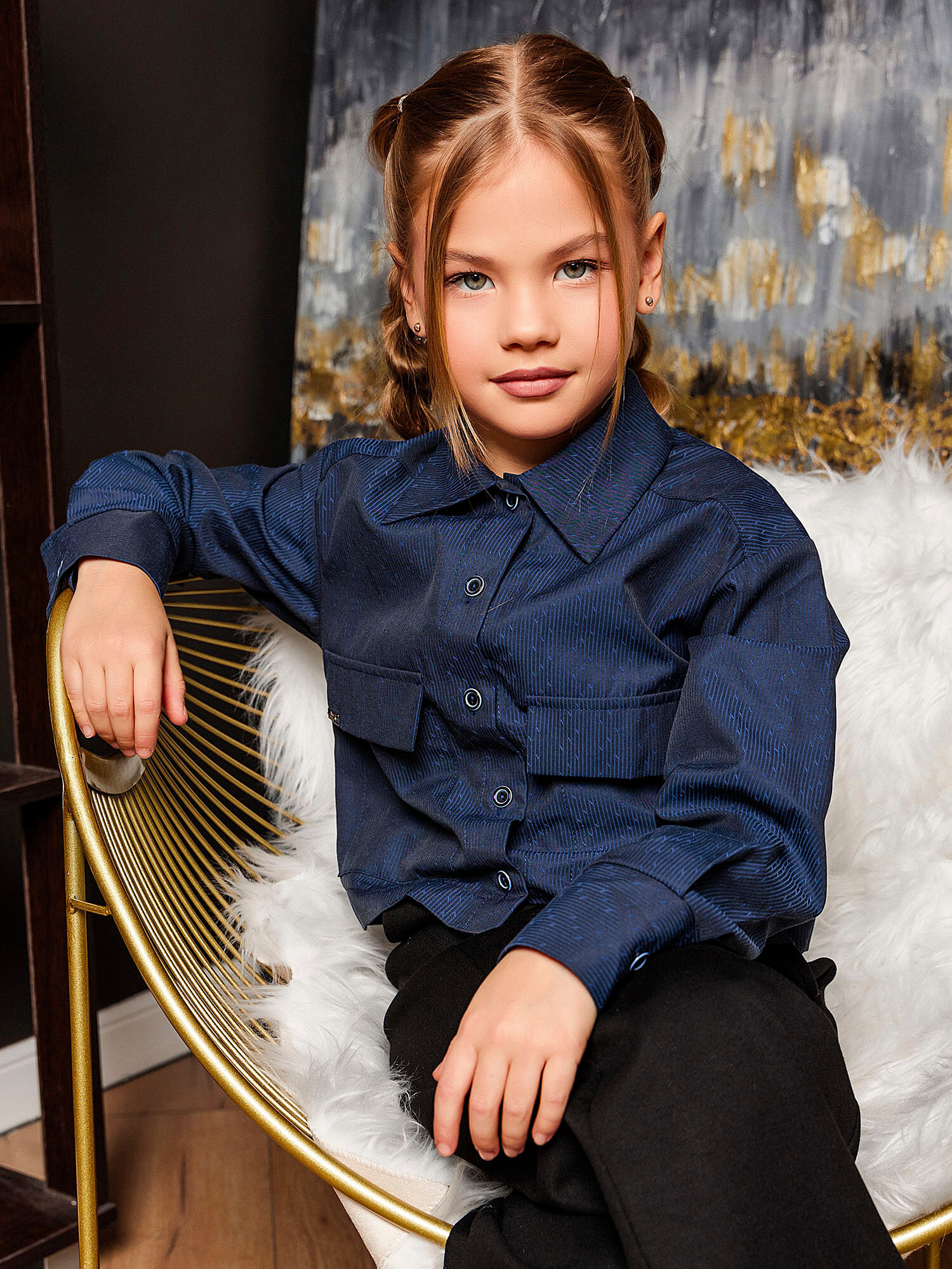 Школьная рубашка