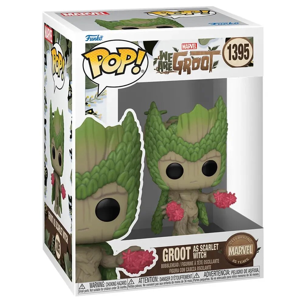 Фигурка Funko POP! Bobble Marvel We Are Groot Groot as Scarlet Witch (1395) 79518