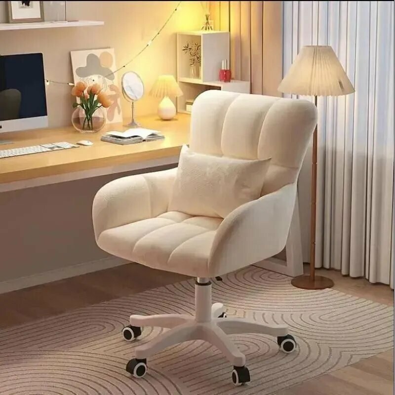 Ортопедический регулируемый стул с латексным/губчатым наполнителем, белый