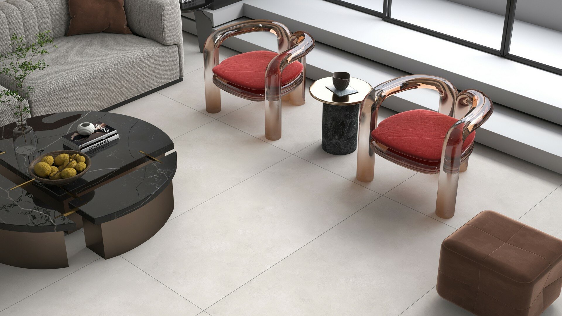 Керамогранит Neodom Newport White Matt 80x160 N20544 матовая Глазурованная, Износостойкая, Морозостойкая, Противоскользящая, морозостойкая