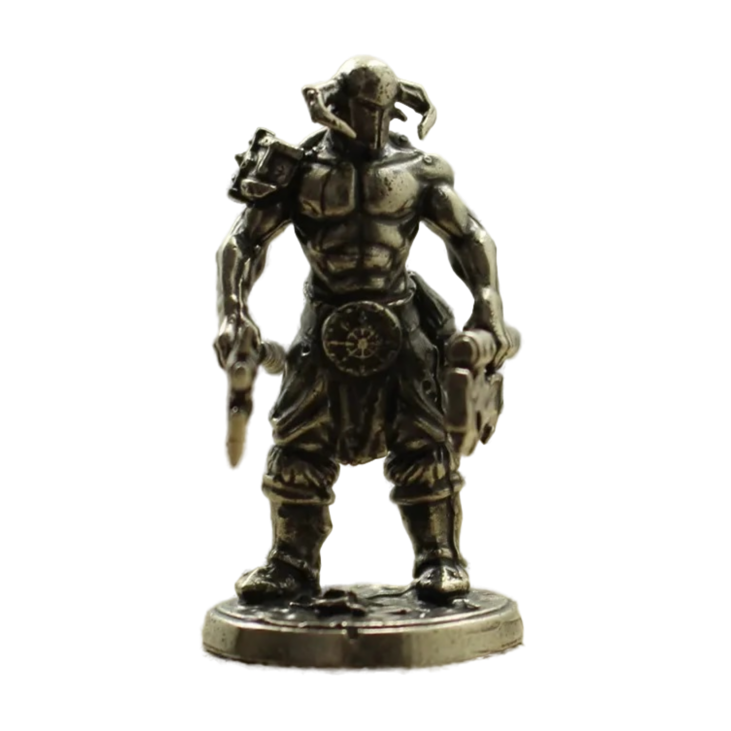 Статуэтка - Фигурка "Викинг Берсерка в Шлеме из игры Скайрим - Skyrim"