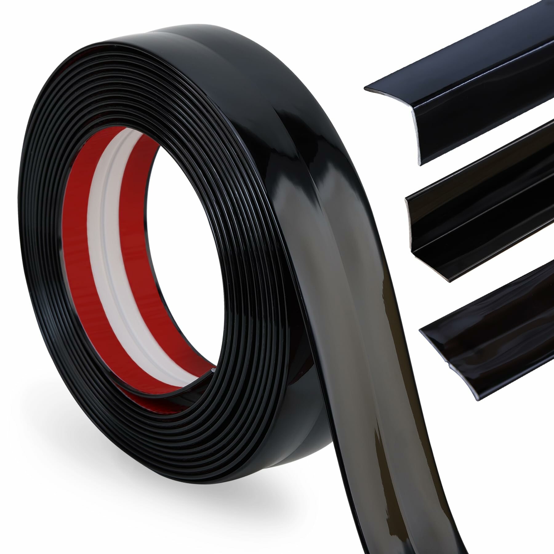 Многофункциональная декоративная защитная лента, самоклеящаяся глянцевая кромочная окантовка из ПВХ, полоска с положительным углом наклона