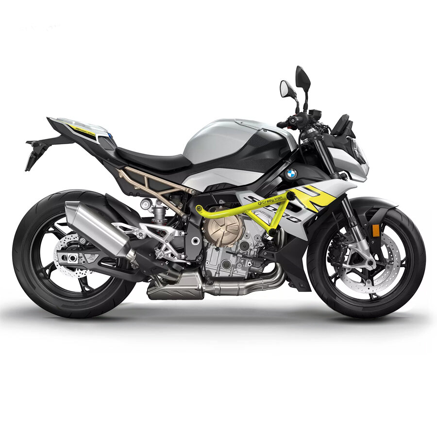 Защита RACE RAIL CRAZY IRON BMW S1000R 21-, M1000R 22-, чёрный матовый цвет