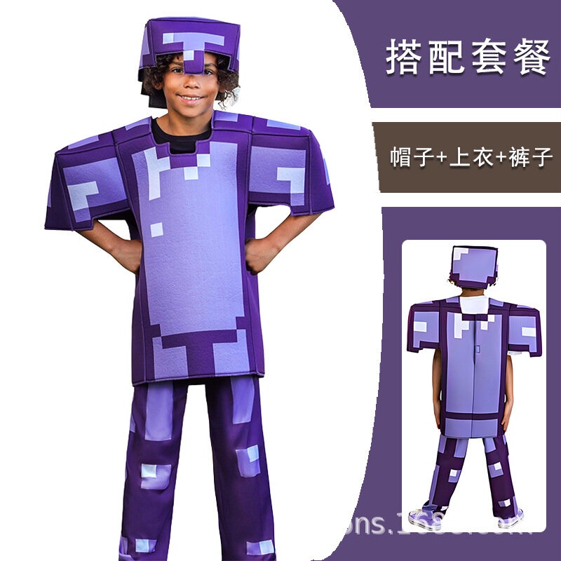 Костюм "Майнкрафт", аметистовый, XL140