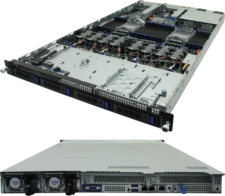 (Z0979282) (ТХП) gS9600/pro1U: Xeon Silver 4314/ 2x16 Гб/ 4x6 Тб SATA/