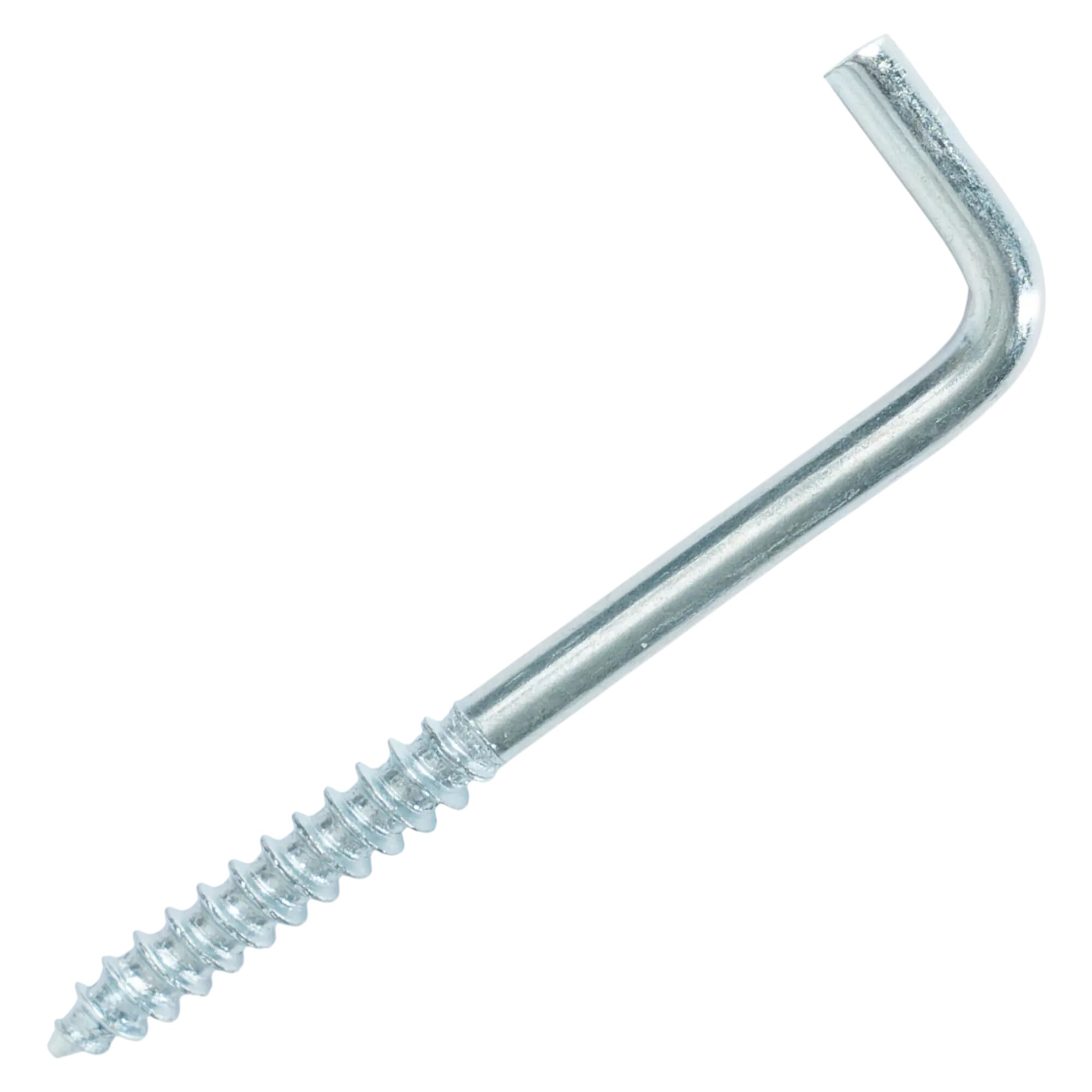 Шуруп-костыль Г-образный 3.5x45 мм из оцинкованной стали, комплект 8 шт для монтажа