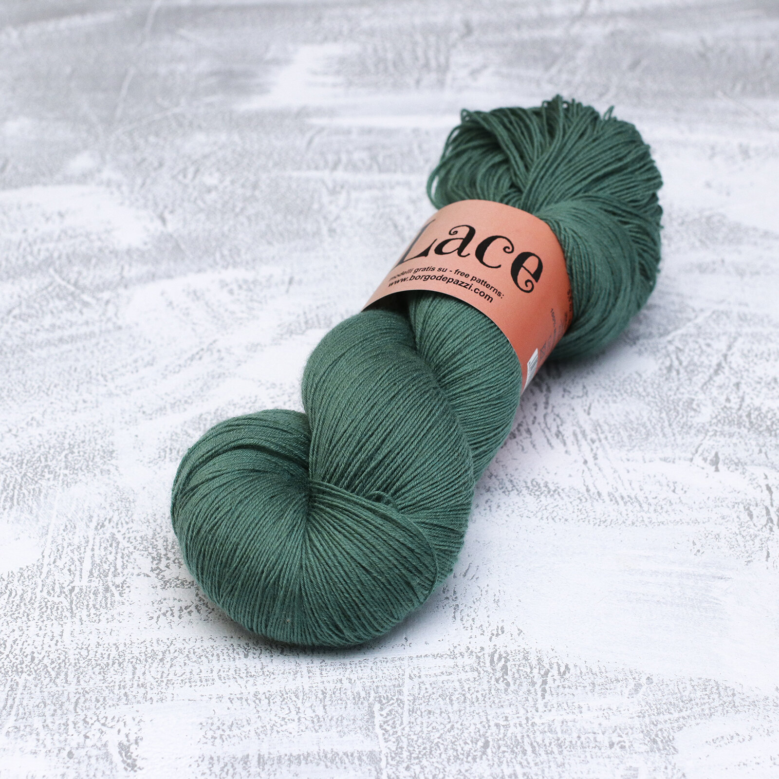 Пряжа Lace Borgo de Pazzi 106 Green/Зелёный