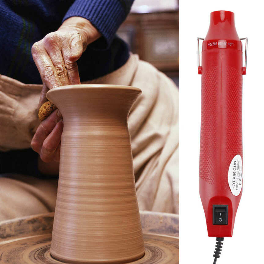 Электрический нагреватель горячего воздуха DIY Craft Tool для тиснения, термоусадочной трубки, сушки краски, защиты от перегрузки, упаковки, ремонта, поделок