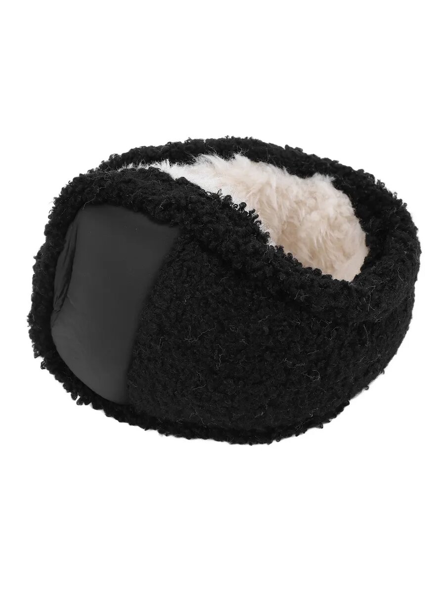 Мягкие плюшевые наушники, антизамерзающие, складные,