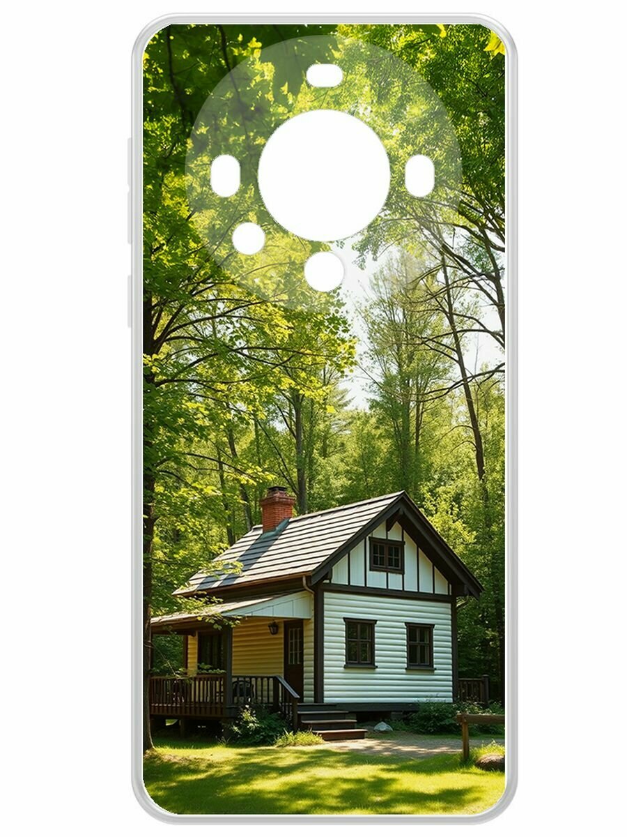 Чехол-накладка Krutoff Clear Case Дача для Huawei Mate 60