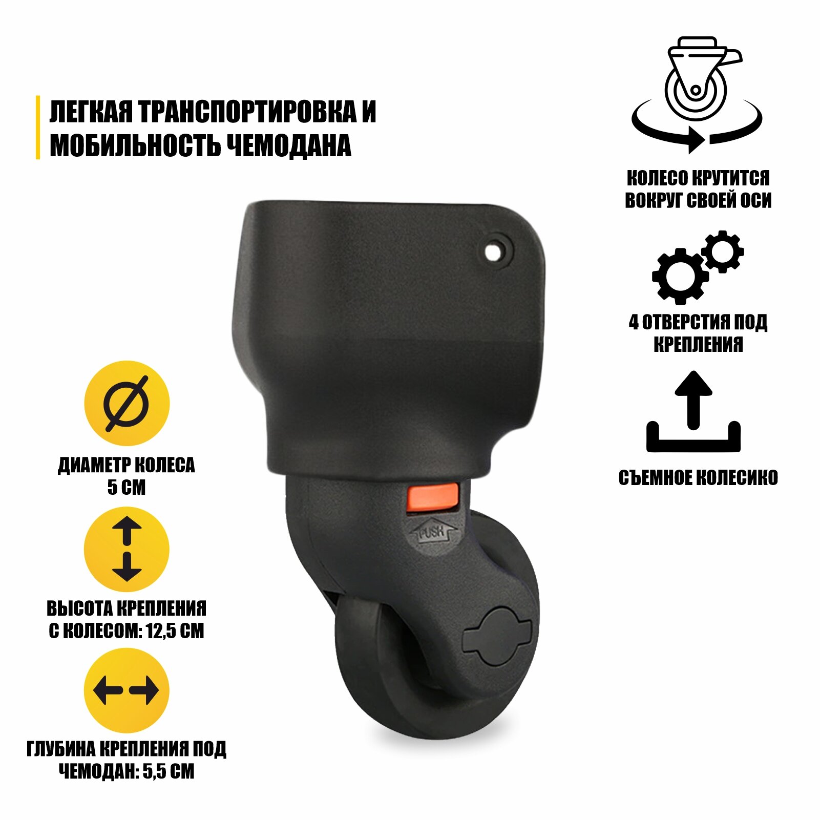 Колесо для чемодана 