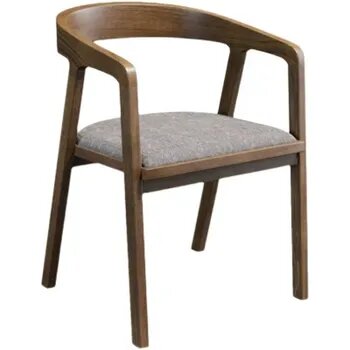 Комплект стульев Стул YOUFAN из массива дуба бесцветный , 79X53X56CM, 1 шт.