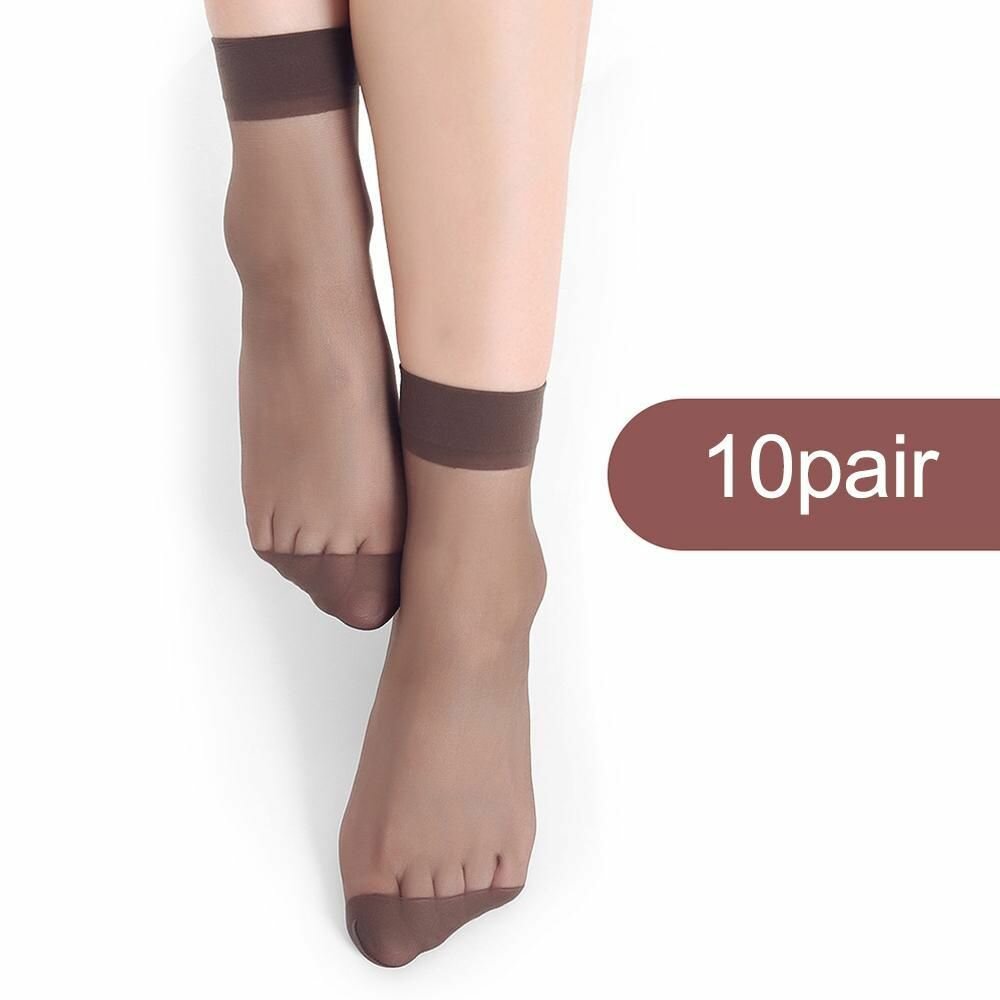 10 пар коротких женских носочков телесного цвета, велюровые тонкие невидимки