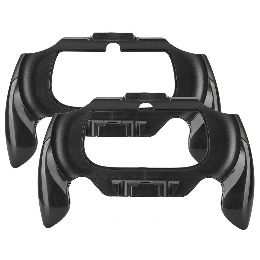 2Pcs Gamepad Handlebar Handgrip Bracket Support Accessory for Sony PSV2000 PSVITAblack