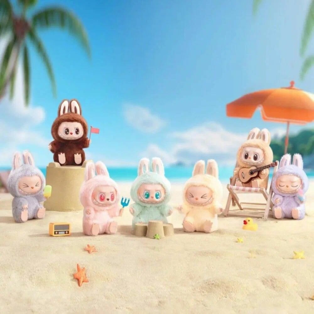 Игрушка-сюрприз лабубу POP MART LABUBU THE MONSTERS Have a Seat 15 см