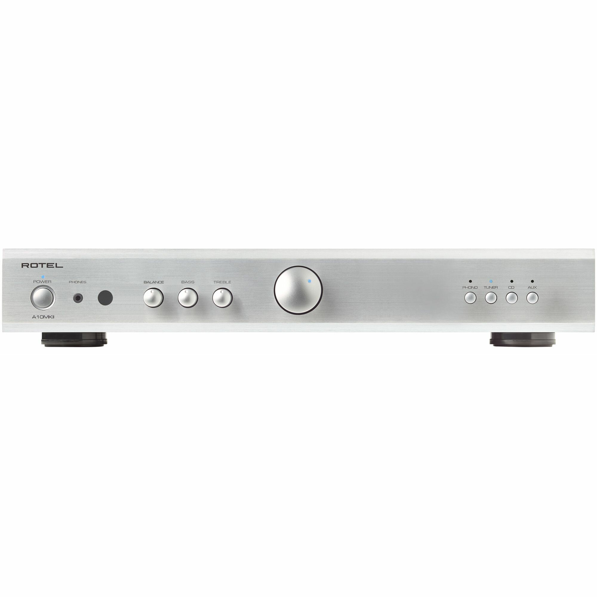 Интегральный усилитель Rotel A10 MKII (серебристый)