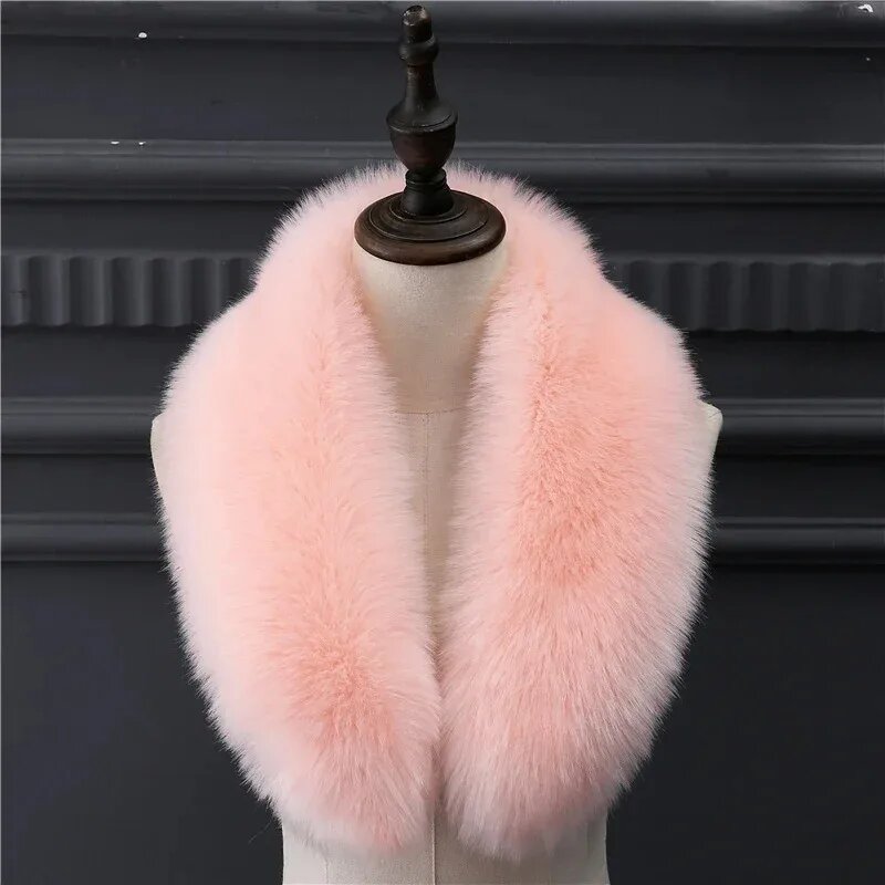 2025 унисекс фальшивый мех воротник для зимней куртки капюшон обрезка шеи теплее шарф обернуть 90 см YT28 вино роза красный,200,16, искусственный мех, полиэстер, полиэстер,90, розовый, SKU00297