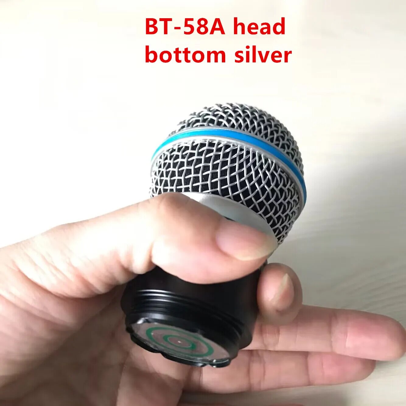 Капсула микрофона BT-58A, серебристая основа