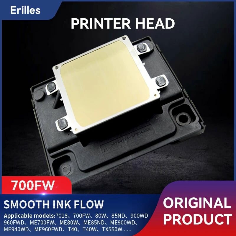700FW Печатная головка для Epson 7018 80W 85ND 900WD 960FWD ME700FW ME80W ME85ND ME900WD TX610 TX620FW WF7511