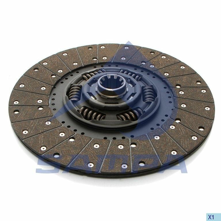 Диск сцепления для МАН M2000 02- арт 02207901 SAMPA