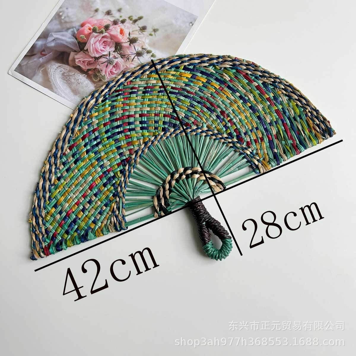 Веер, Вентилятор для ванной, вьетнамские водоросли ручной работы