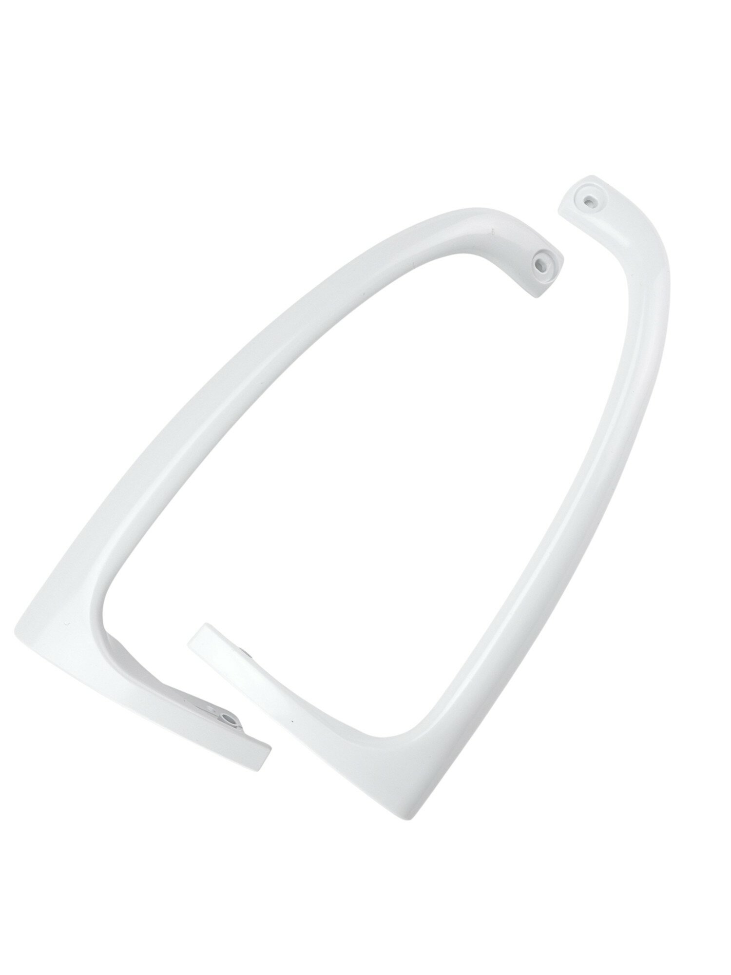 Ручка двери для холодильника Ariston, Hotpoint-Ariston, Indesit, Stinol, цвет белый (комплект 2 штуки)/RHP134