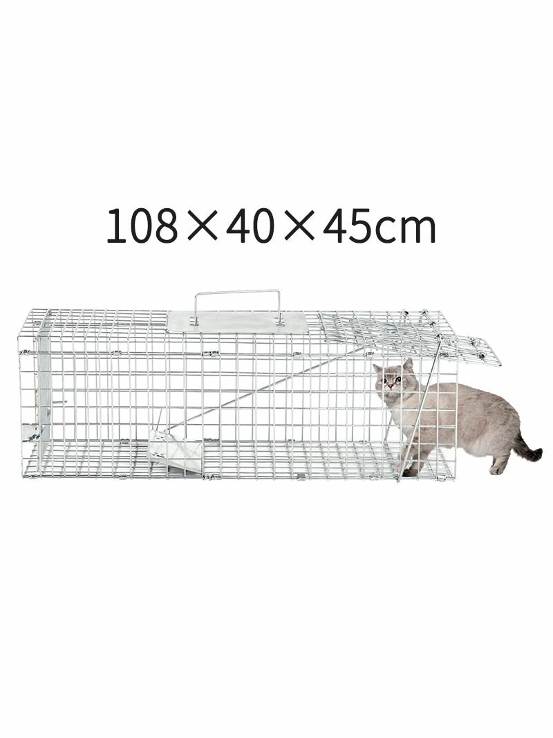 Кошколовка, Кошколовка складная, Клетка - ловушка, Размер, 108х40х45 см