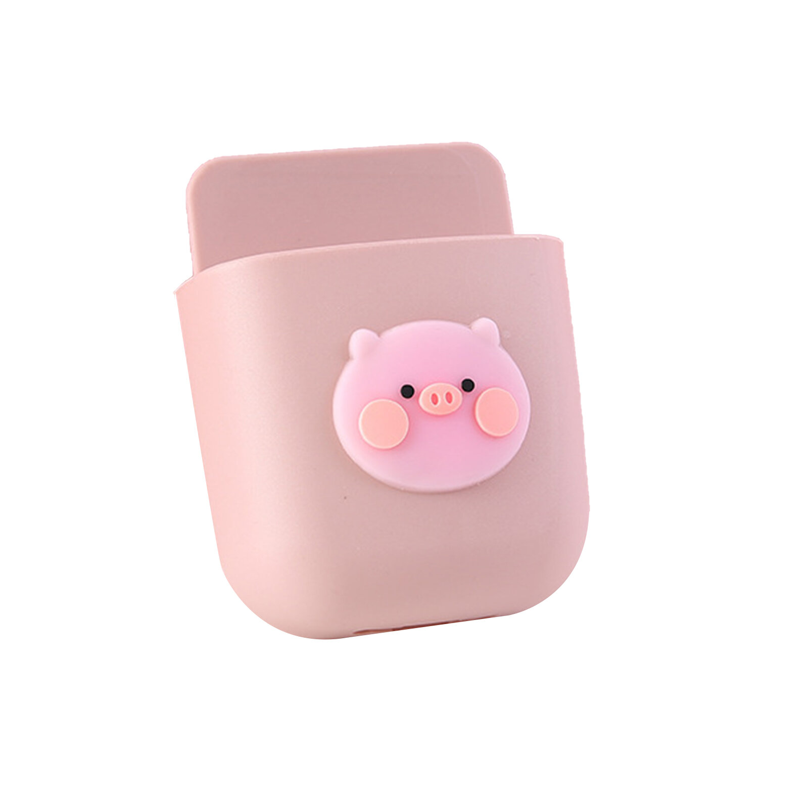 Коробка для хранения мультфильмов настенный контейнер для хранения милой коробки для хранения телефона для домашнего украшения (рисунок розовой свиньи)