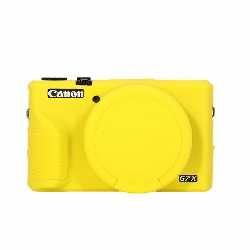 Защитный силиконовый чехол для фотоаппарата Canon Powershot G7X Mark III G7XIII G7XM3 G7X3 ультра-тонкая полимерная из мягкого качественного силикона