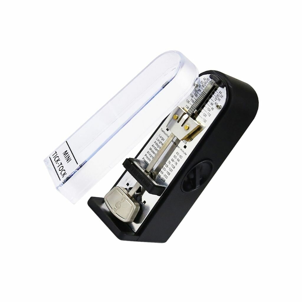 Механический метроном Tower для музыкантов с регулируемой скоростью и ритмом, 15 цветов