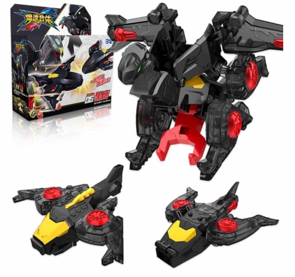 Стартовый набор трансформеров Столкновение самолеты с комбинаторной деформацией для детей от 3 лет