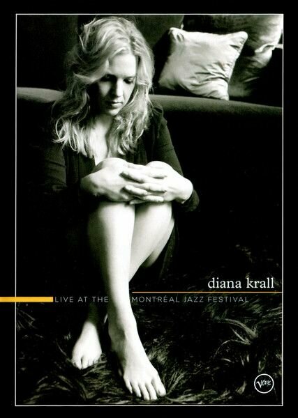 Diana Krall. Live At The Montreal Jazz Festival (US, Verve Records, B0003780-09, 2004, новый импортный диск в заводской упаковке) DVD