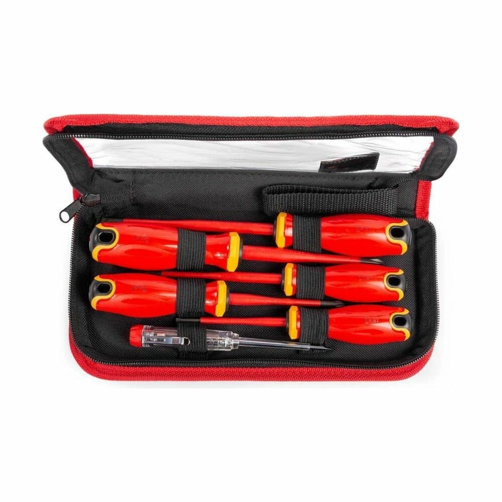 Набор диэлектрических отверток КВТ НИО-2206 слим