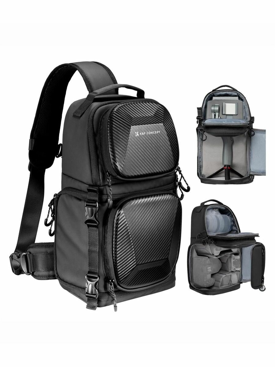 Фоторюкзак K&F Concept KF13.176 / Сумка на одно плечо для камеры