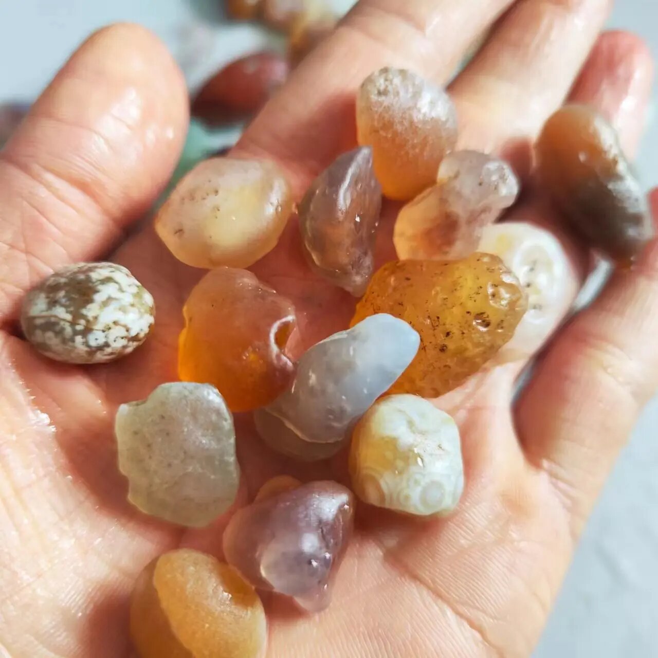 Бусины Из Натурального Агата Гоби Для Изготовления Ювелирных Украшений В Пасторальном Стиле, Минеральное Сырье, Тема Любви