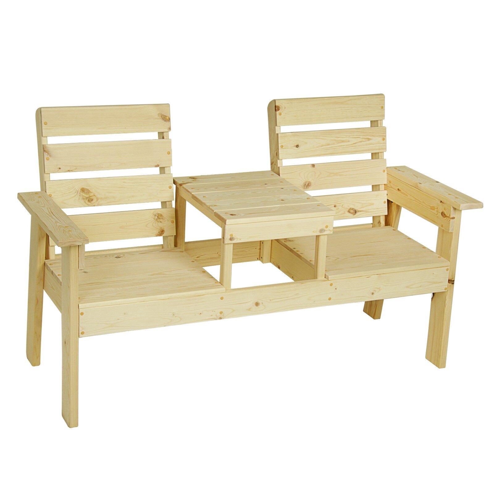 Скамейка со столиком Добропаровъ, хвоя, размер140×90×60 см, мaксимальная нагрузка 120 кг.