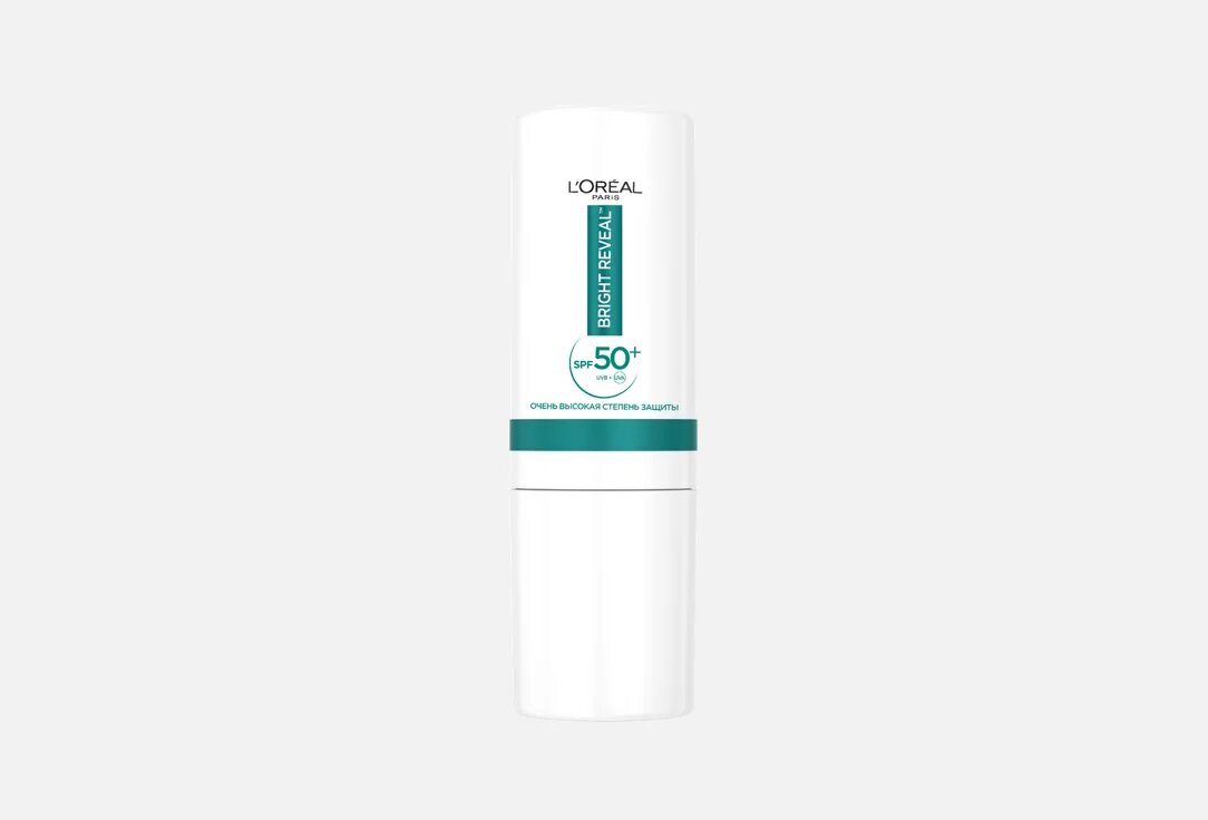 Солнцезащитный ежедневный UV-стик для лица SPF 50+ L'Oreal Paris Bright Reveal, 9 мл