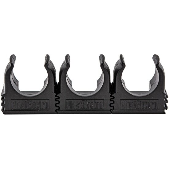 Very Универсальная крепеж-клипса 20 мм, пластик, черный, 50 шт. в упаковке 47-7-004