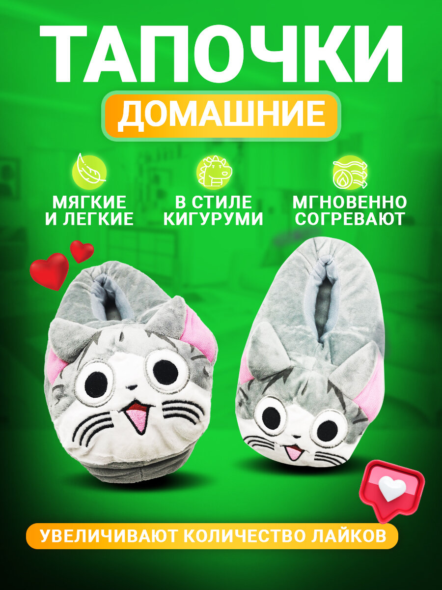 Тапочки Осень-зима 2025