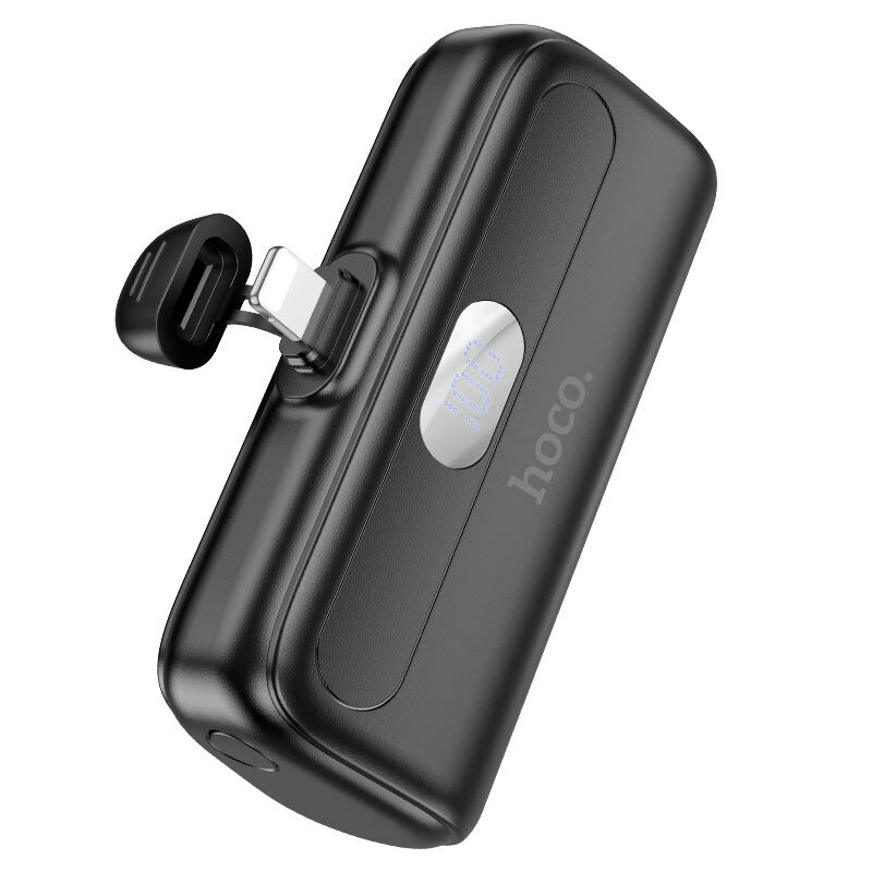 Внешний аккумулятор HOCO J116 Lightning, 5000mAh, цвет черный