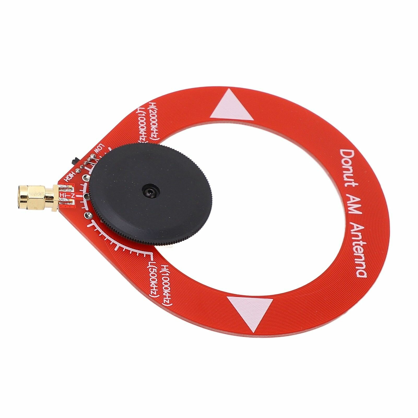 Портативная мини-рамочная антенна для MW-радио, антенна Donut AM улучшает сигнал и эффект приема