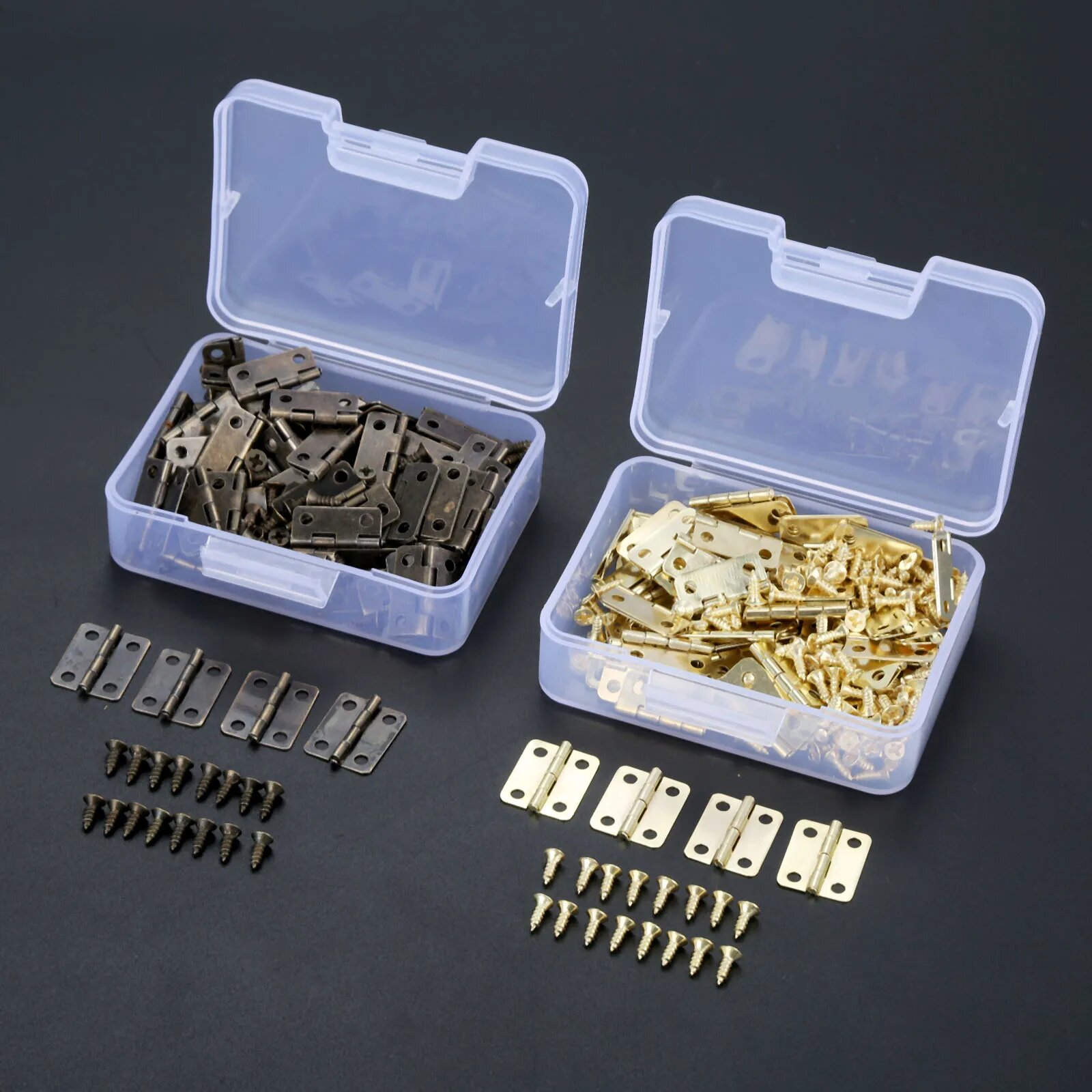 Мебельные петли DRELD Gold 60 шт, 16*13 мм