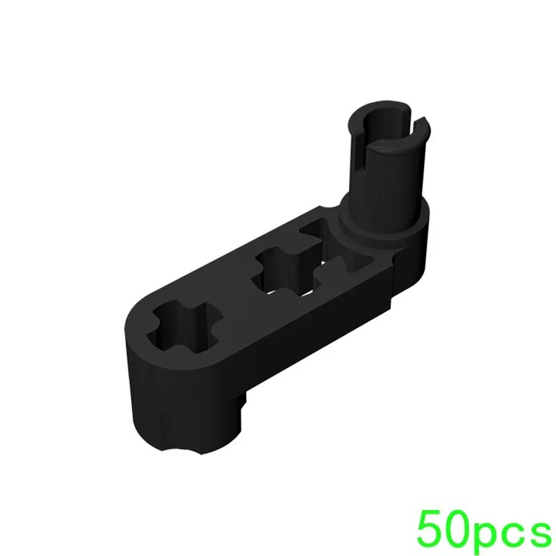 Черный MOC строительный блок 50 шт. (26-black)