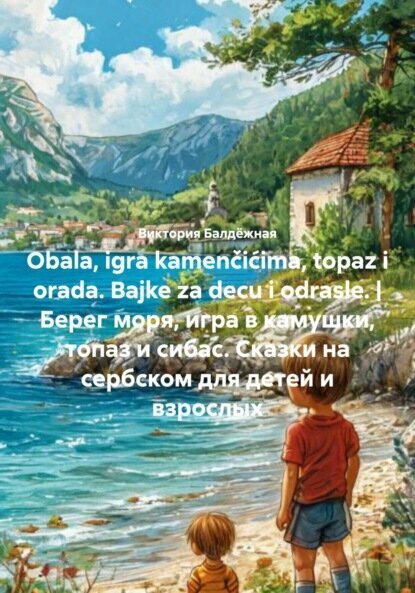 Obala, igra kamenčićima, topaz i orada. Bajke za decu i odrasle. | Берег моря, игра в камушки, топаз и сибас. Сказки на сербском для детей и взрослых [Цифровая книга]