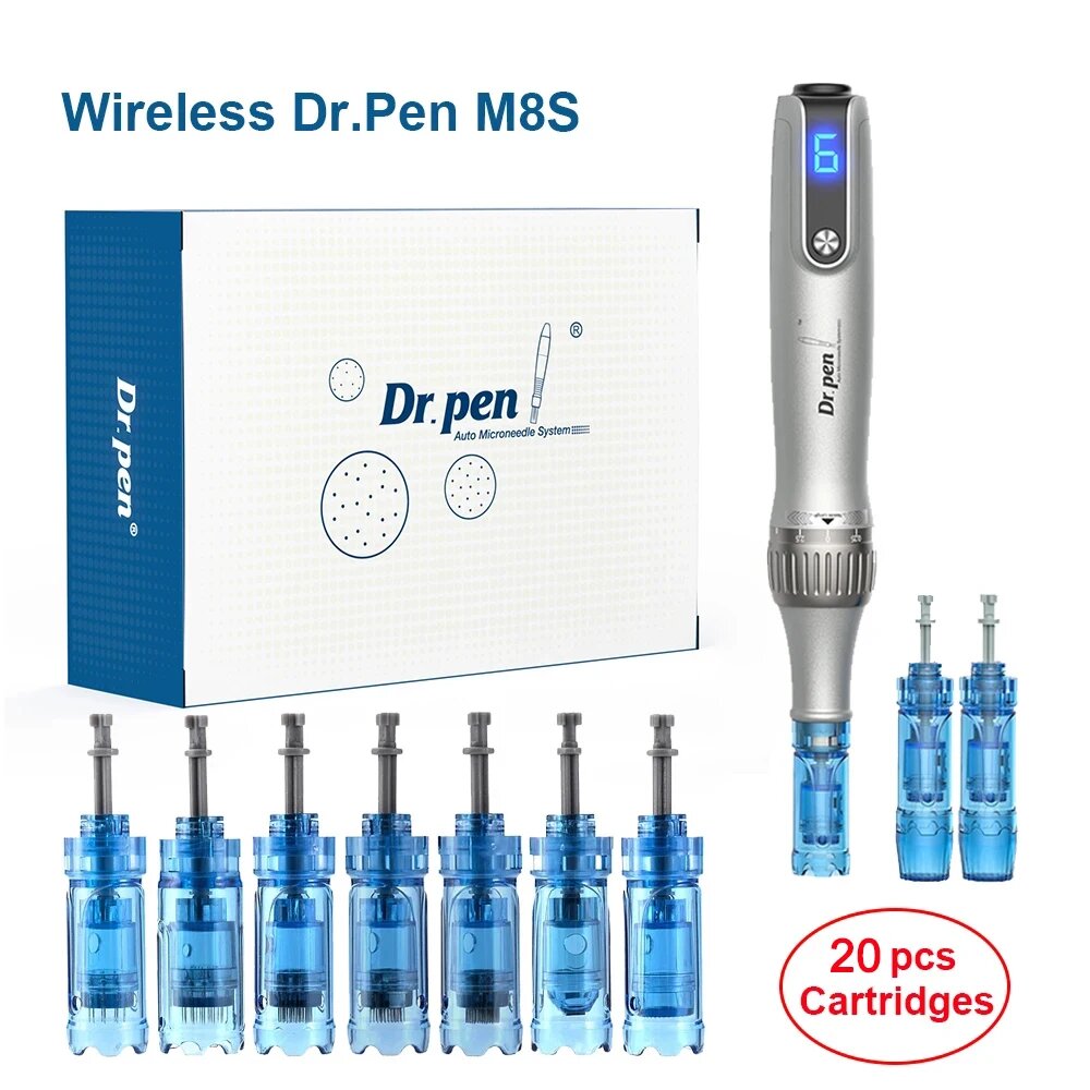 Беспроводная ручка для микронидлинга MISS PINK Dr.pen M8S EU plug 42pins 20pcs