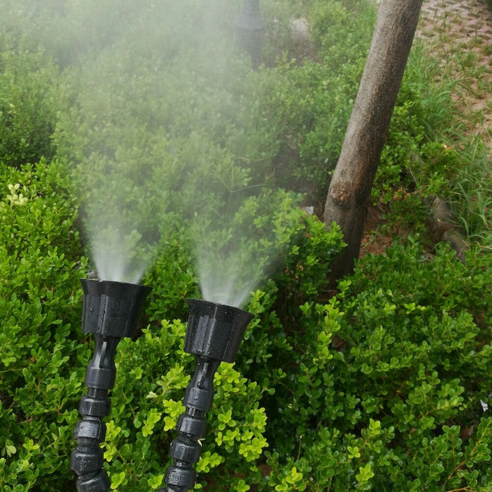 G3/8 DN10 Гибкая регулируемая на 360 градусов насадка с двойной головкой для запотевания для электрического распылителя