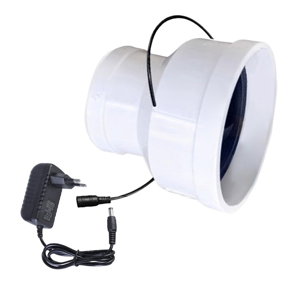 Встроенный Канальный Вентилятор Диаметром От 75 мм До 110 мм С Адаптером Для Вентиляции Кухни Ванной Комнаты Дома Для Домашних Животных Двигатель Воздуходувки 12V