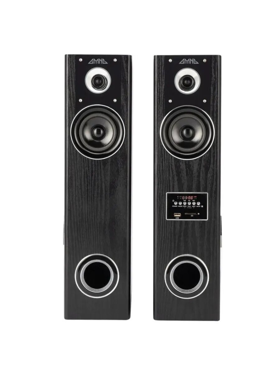 Колонки GG-SP600AC 1892941 черный - 2.0, 60 Вт